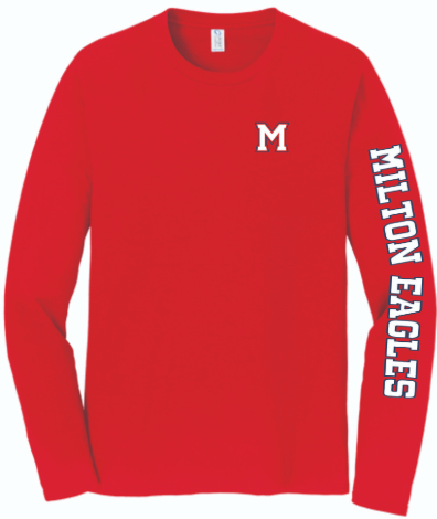 Milton High School Band Spiritwear | Milton Side Sleeve – Milton Spiritwear